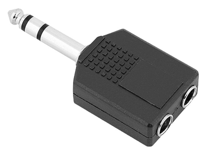 Plug Adaptador P10 Mono X 2 Jack P10 Mono Mxt